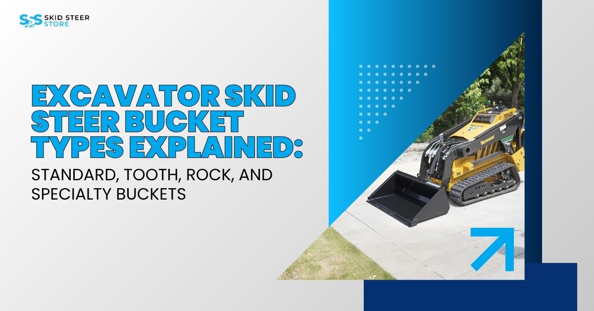 Skid Steer Bucket Types: Compare, Choose, and Maximize Performance