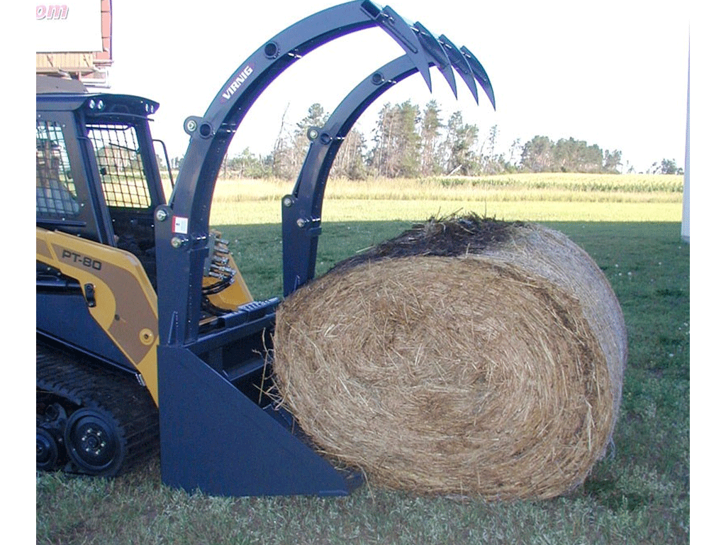 Tractor Hay Grapples for Easy Hay Handling – Skid Steer Store