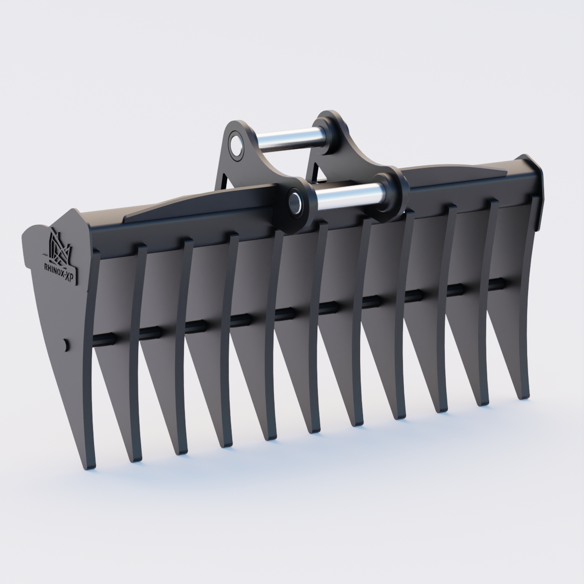 Case CX245D SR Excavator Land Clearance Rake - 84" Heavy Duty