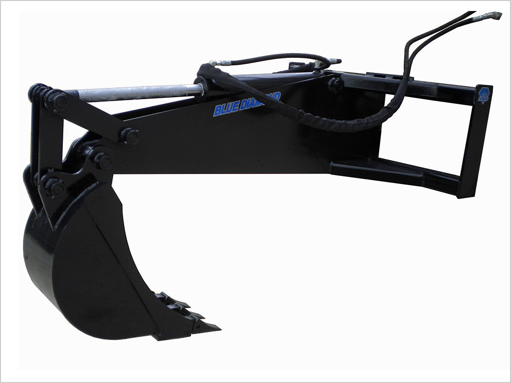 BLUE DIAMOND | Backhoe Attachment for Skid Steer – Skid Steer Store