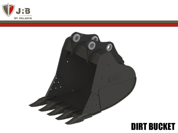 Paladin / JRB Dirt Buckets for Skid Steer - 35 Metric Ton Class Excava ...