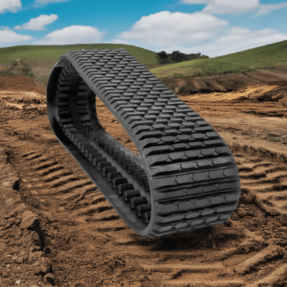 CAT 257 Rubber Track 381x101.6x42 ( 15" ) Multi Bar Pattern – Skid ...